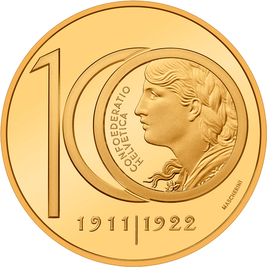 Buy 50 Swiss Francs Vreneli online - SwissMint