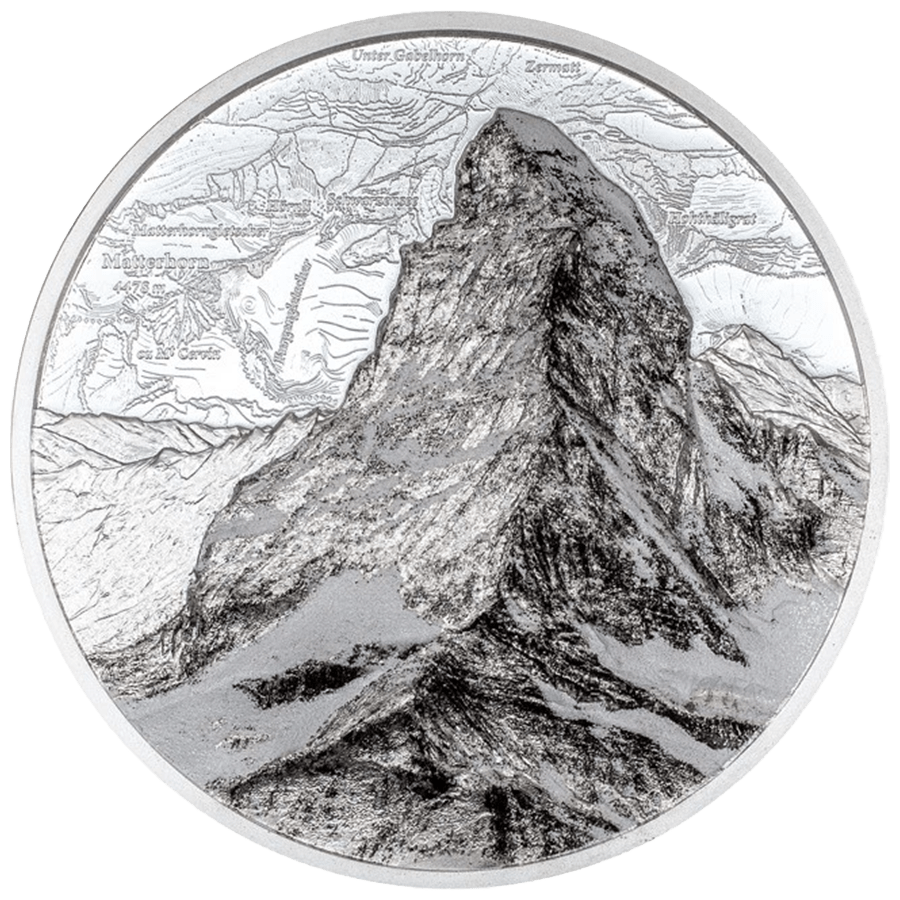 Moneda de Plata 1 oz - Matterhorn Proof 2025 | GOLD AVENUE