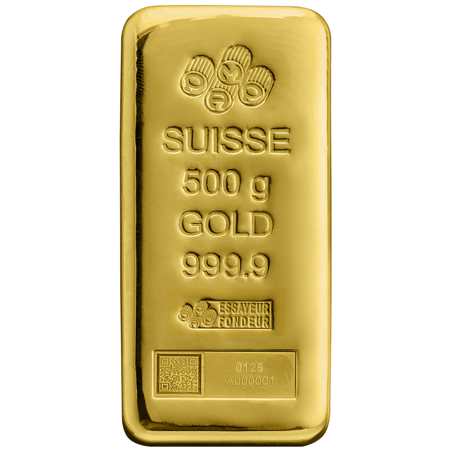 500 gram Gold Bar - PAMP Suisse - 2025 Design