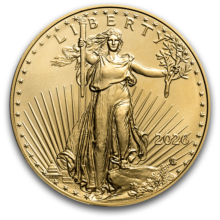 1 oz Gold American Eagle 2026 Coin | GOLD AVENUE