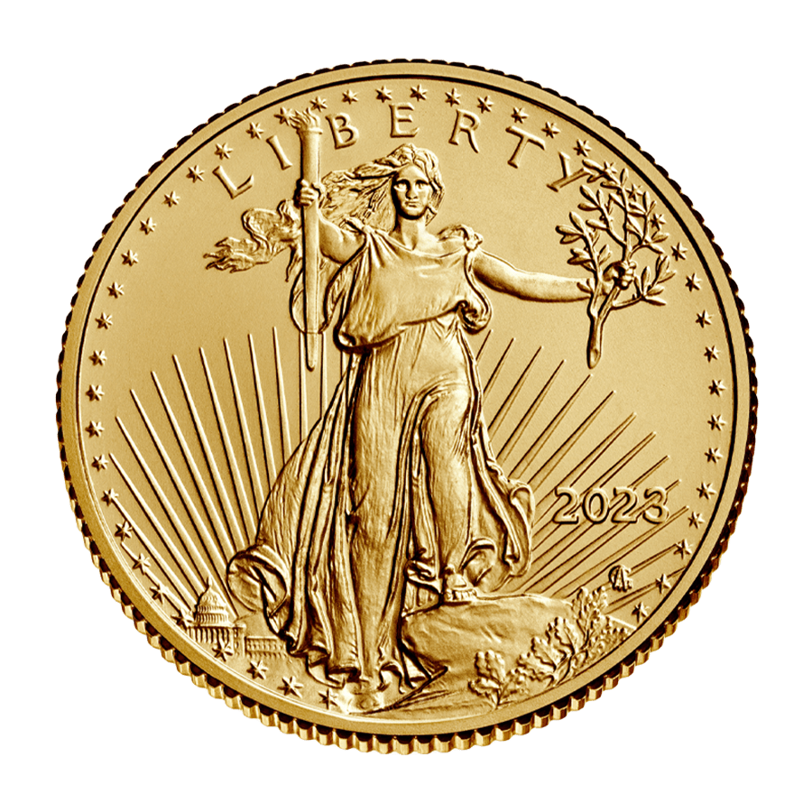 Buy 1/4 ounce Gold Coin - American Eagle - Mixed Years - Trusted Choice ...