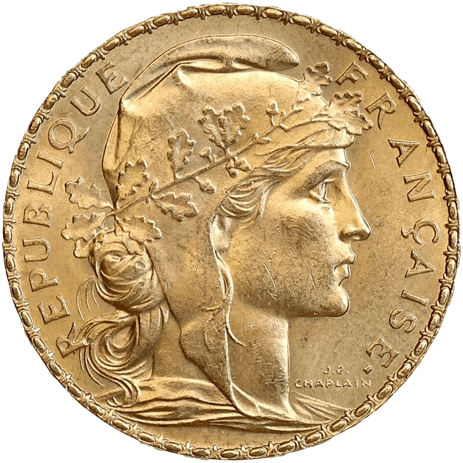 1911 Napoléon Gold Coin - 20 FR Coq | GOLD AVENUE