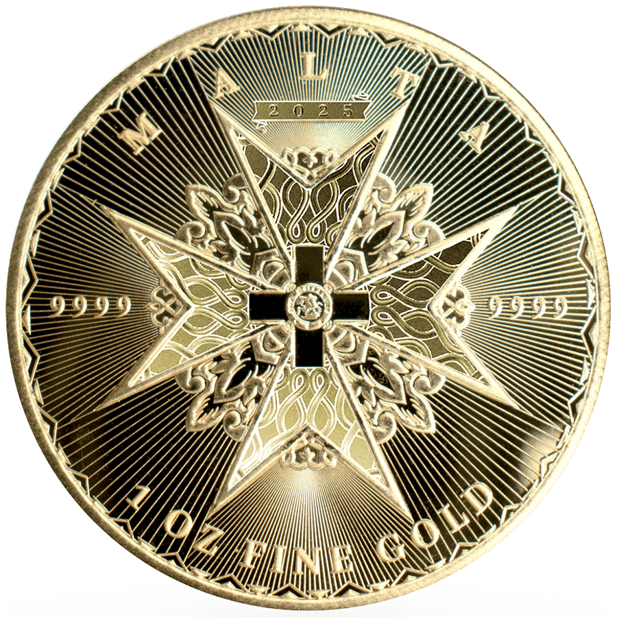 Maltese Cross 2025 - 1 oz Gold Coin | GOLD AVENUE