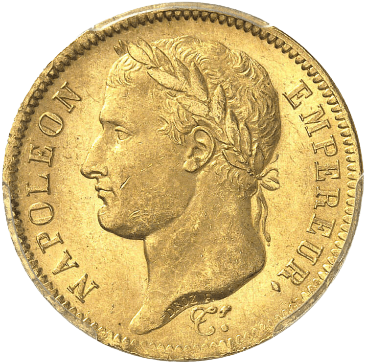 Comprar 40 francos franceses oro online - 40 francos Napoleón