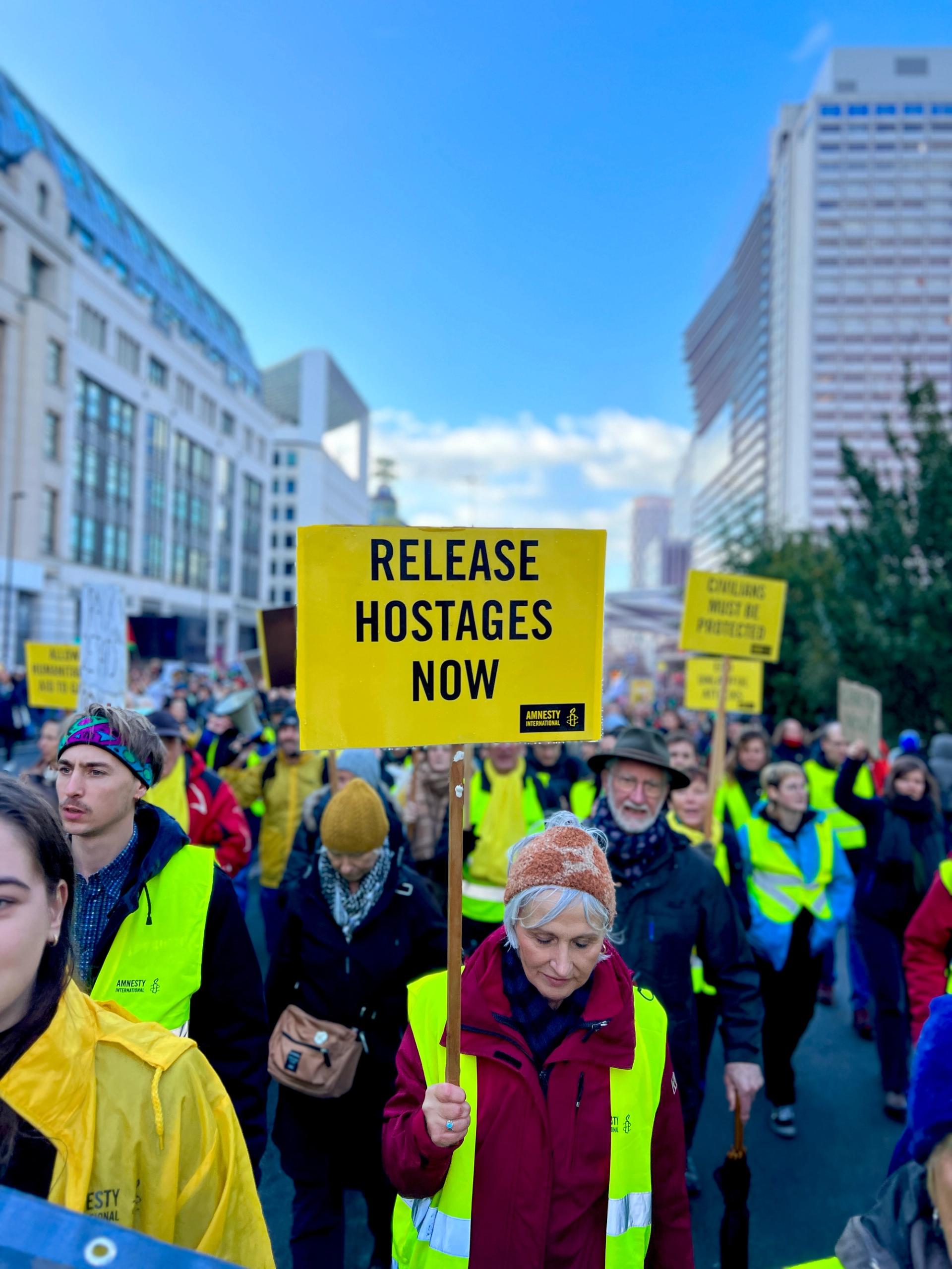 Standing with humanity in Israel and the OPT