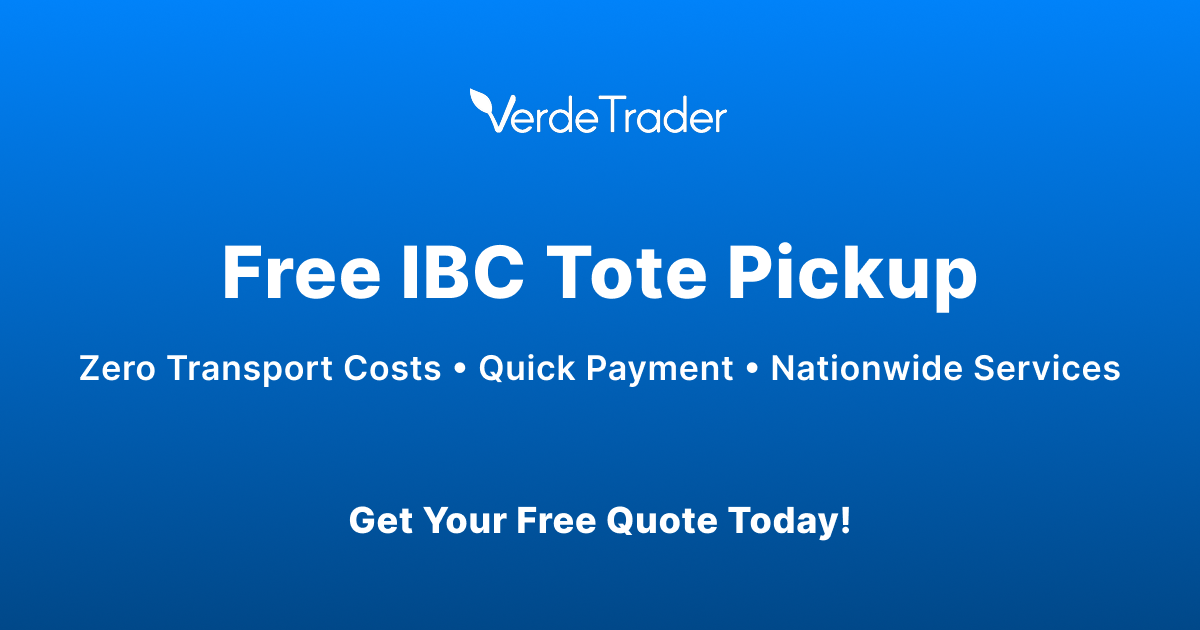 Recycle IBC Totes Near Me