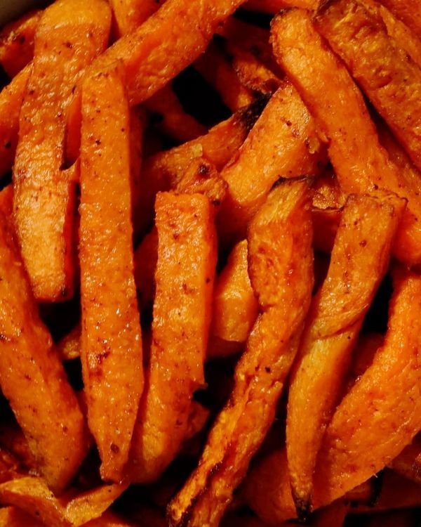 Recette frite de patate douce | Omie