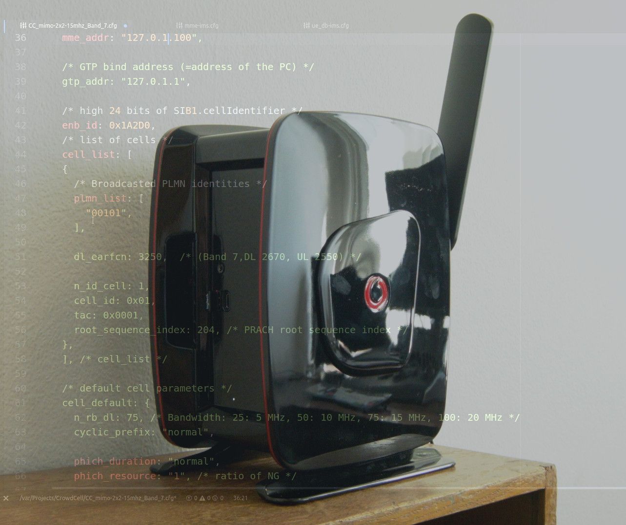 Lime Microsystems | CrowdCell and Amarisoft LTE Demo