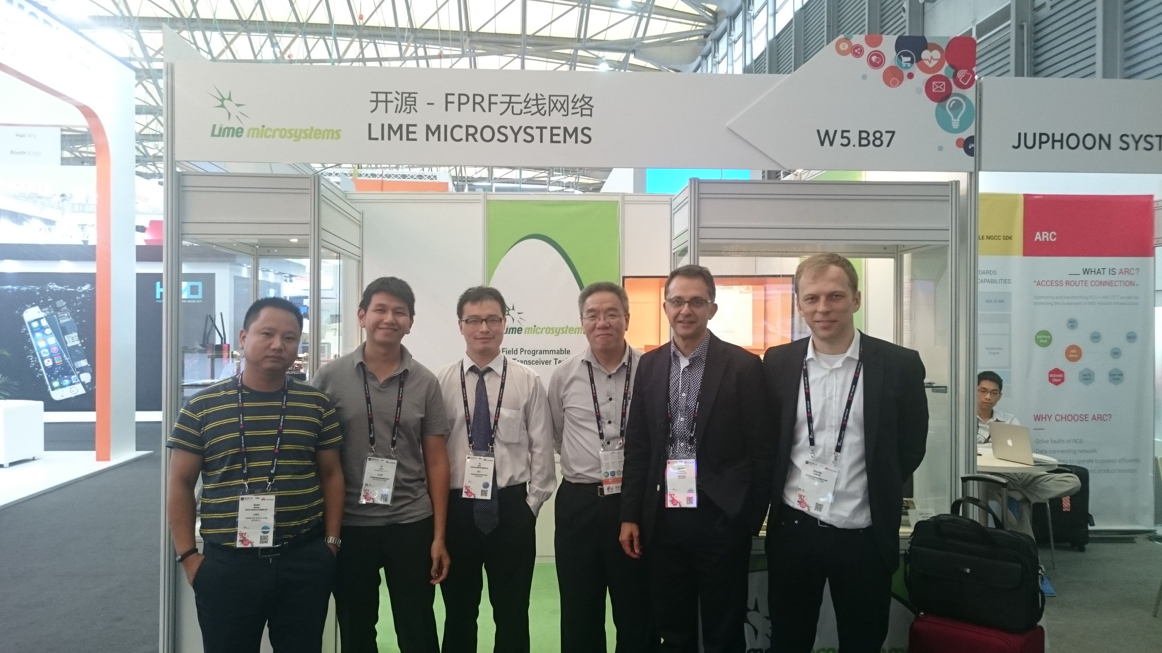 Lime Microsystems | MWC Shanghai