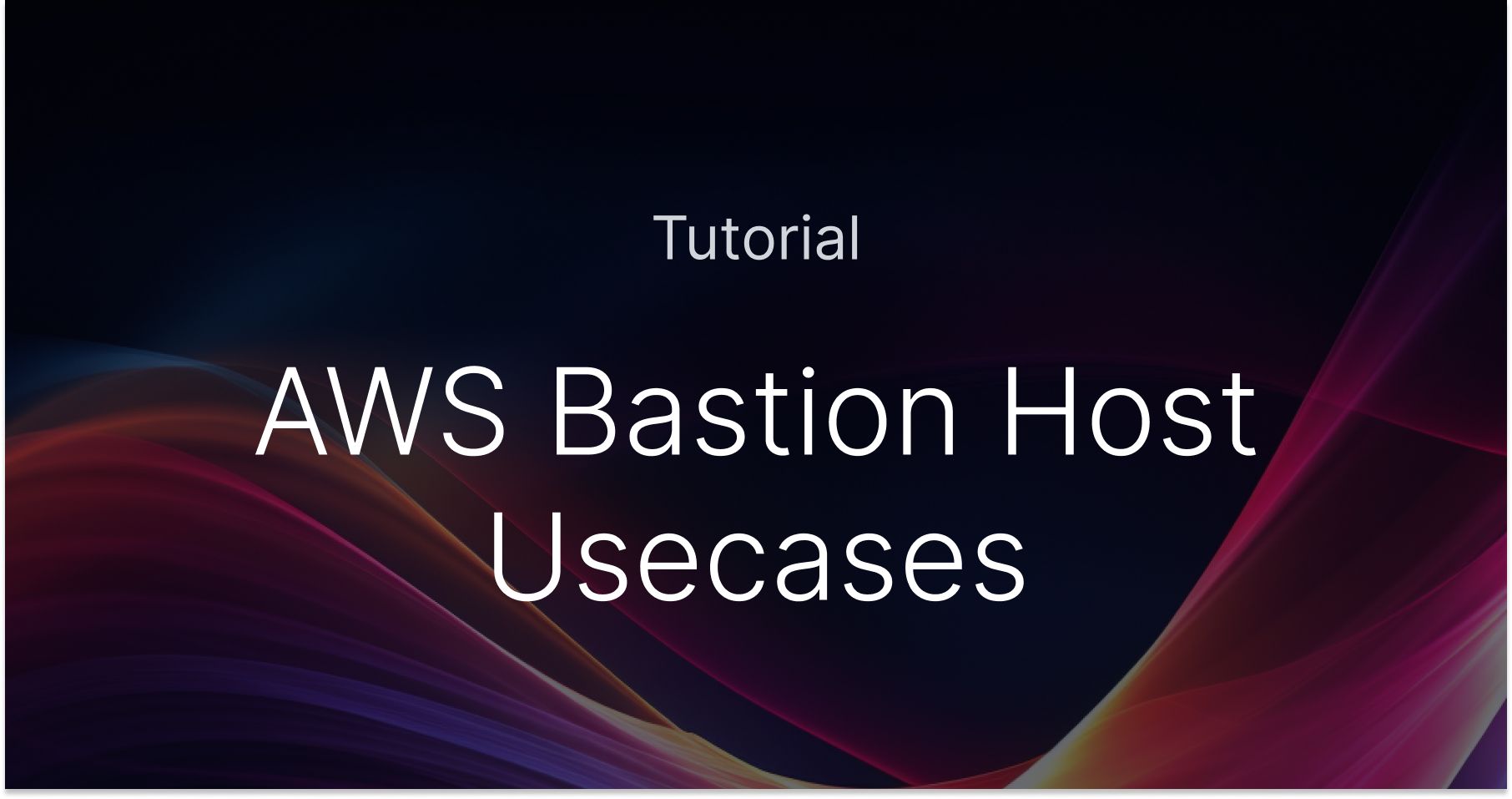 7 Alternative Use Cases for a Bastion Host | Adaptive