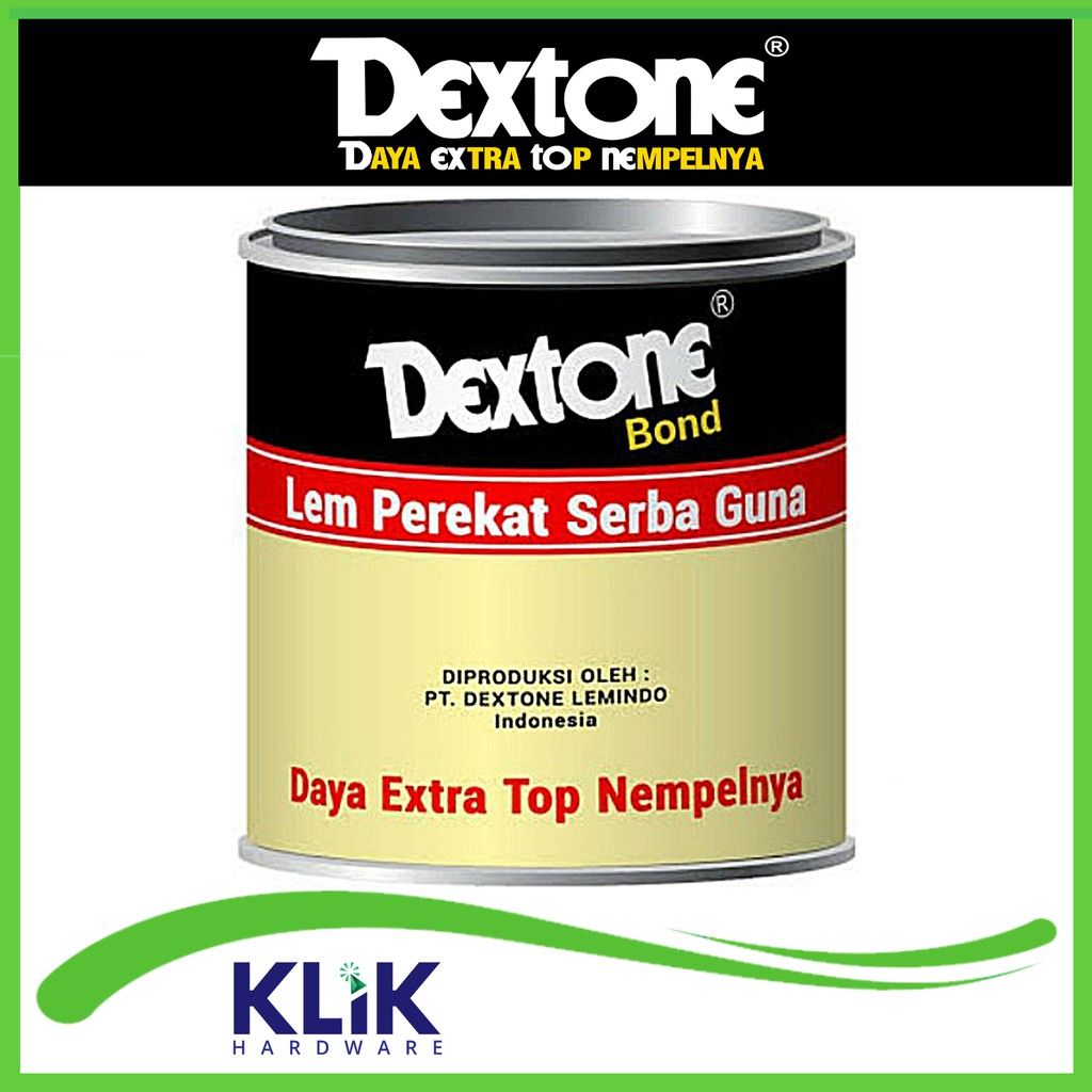 Dextone Bond 101 Lem Perekat Serbaguna Kulit Ban Busa Aibon Kaleng - KLiK Hardware