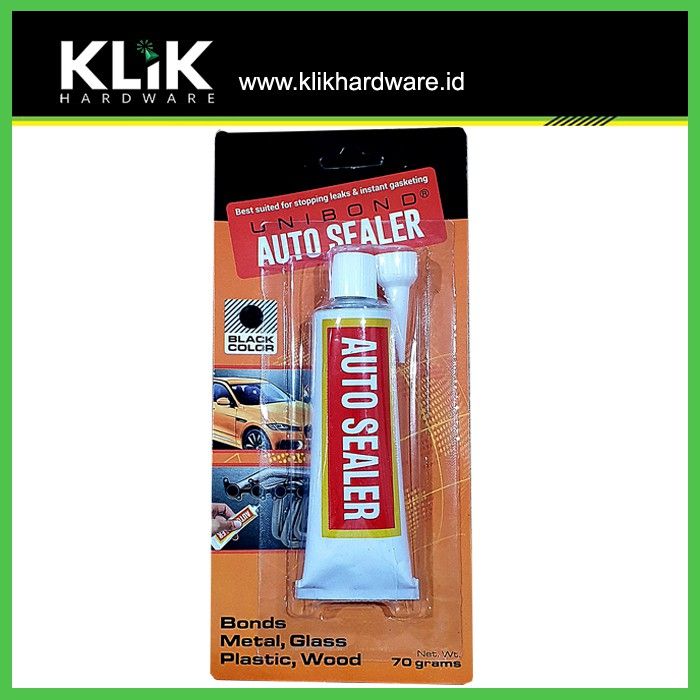 Unibond Auto Sealer 70 gram - Lem Autosealer Hitam - KLiK Hardware