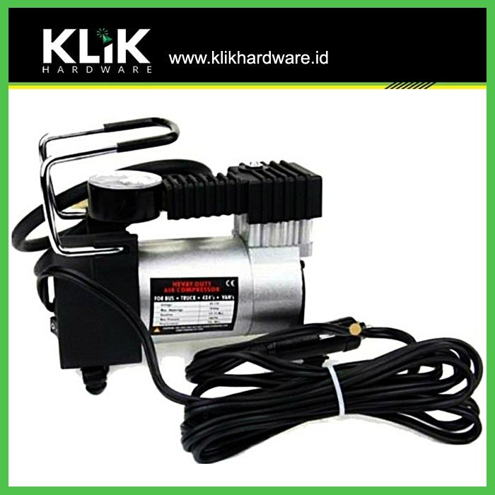 Kompresor Mini Pompa Angin Ban Motor Mobil Portable Compressor 150 PSI ...