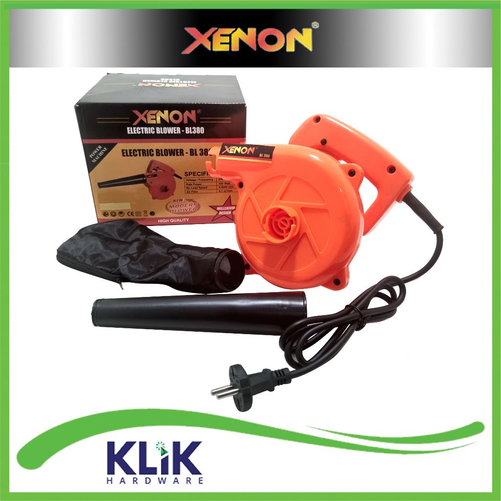 Xenon Blower Tangan Listrik Mesin Hisap Tiup Udara Elektrik BL380 ...