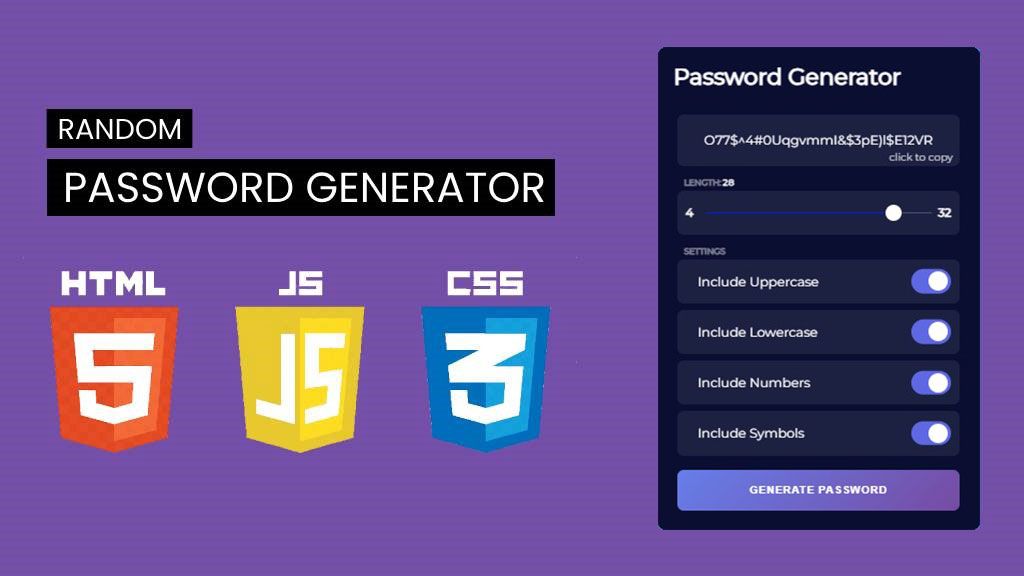 Password Generator How To Generate Passwords Using Javascript