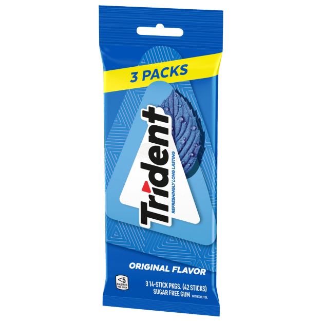 Trident Original (3 packs - 14 pieces each) | Trident US