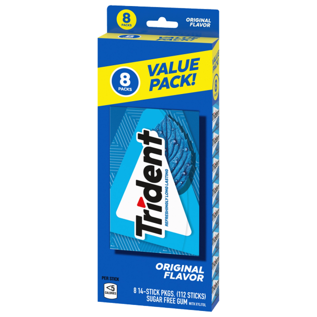 Trident Original - Value Pack (8 packs - 14 pieces each) | Trident US