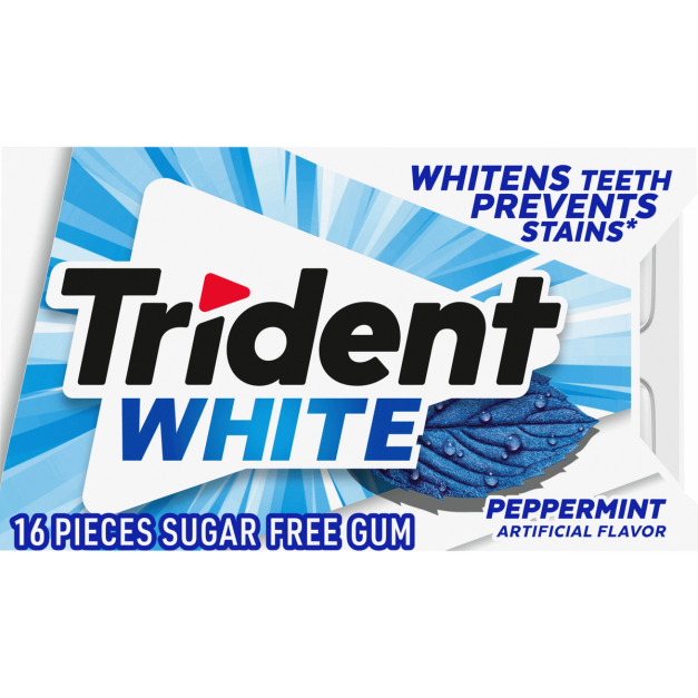 Trident White Peppermint (16 ct) | Trident US