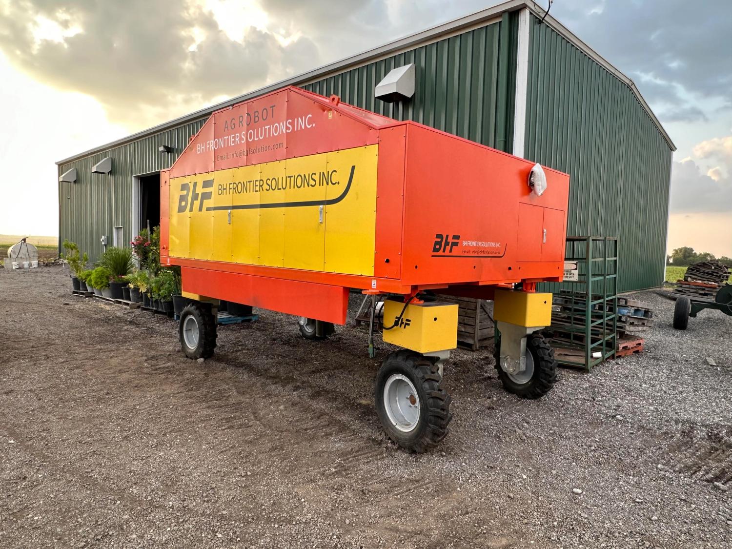 BHF Agrobot Offers an Electrifying Solution for Eradicating Weeds | GOFAR