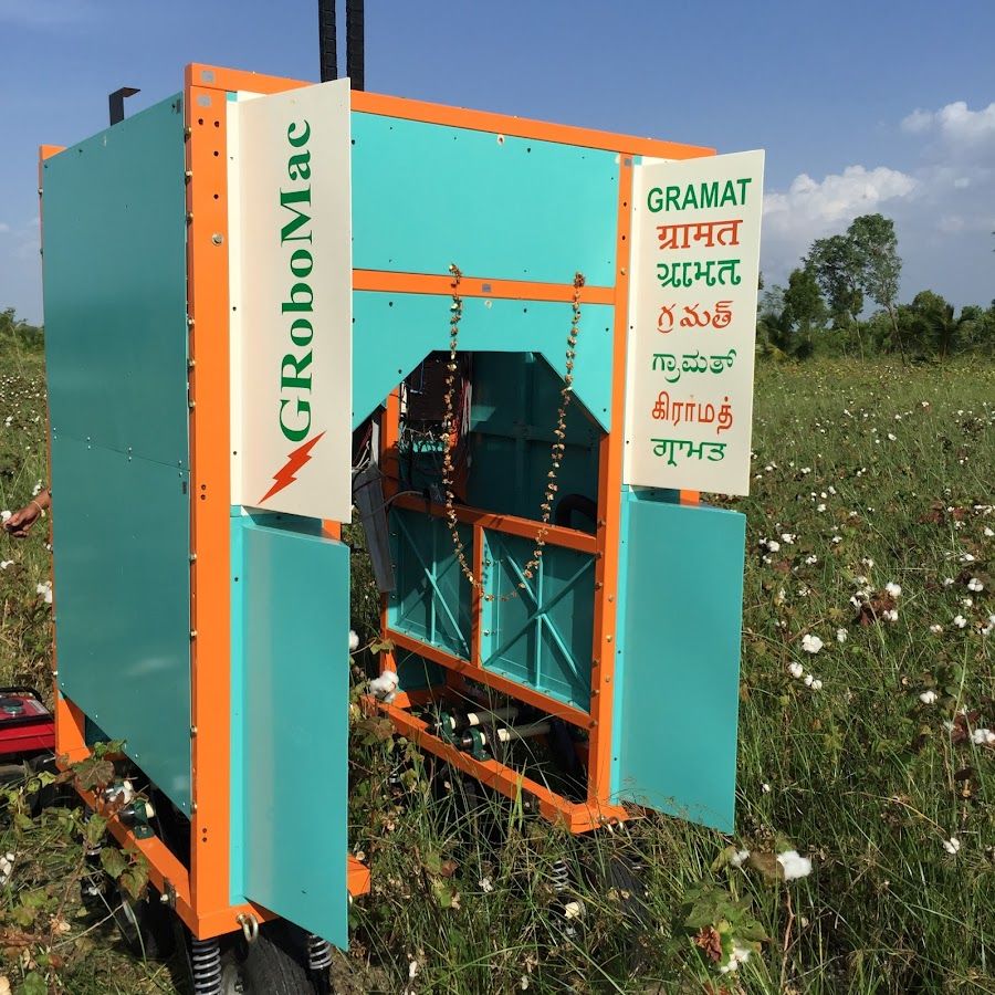 Green Robot Machinery : Precision Cotton Picking Machine | GOFAR