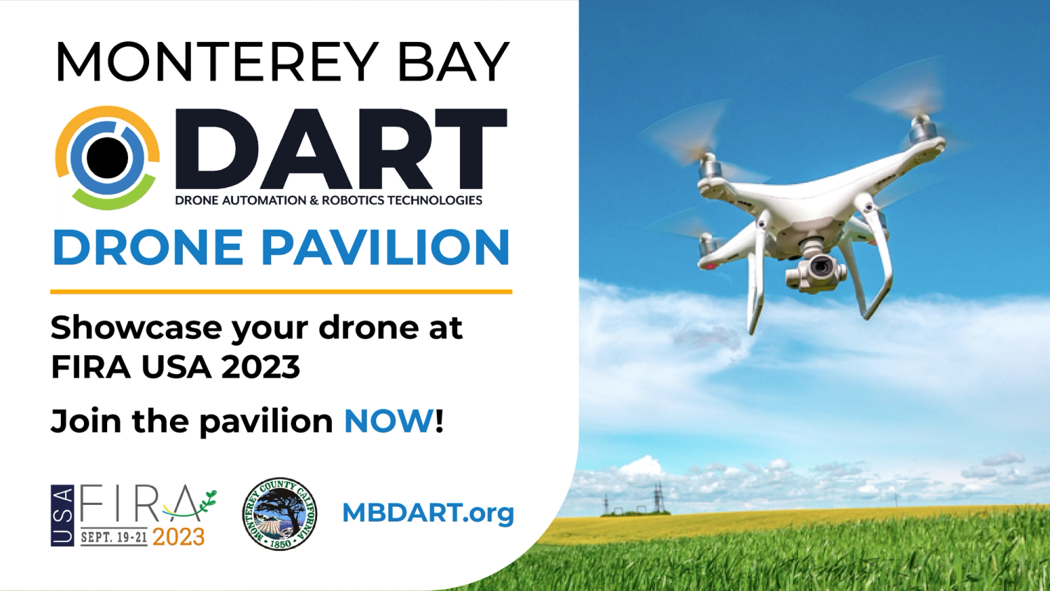 Monterey Bay DART Welcomes Drones to FIRA USA | GOFAR