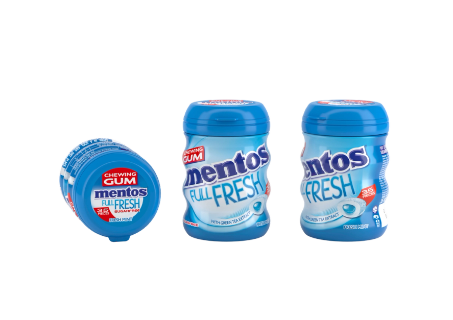 Mentos Full Fresh Freshmint 35p Bottle | Mentos South Africa