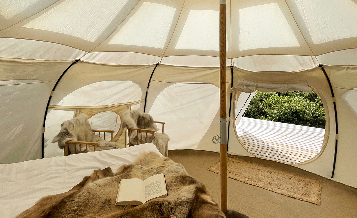 Glamping telt | Hvad er et glampingtelt