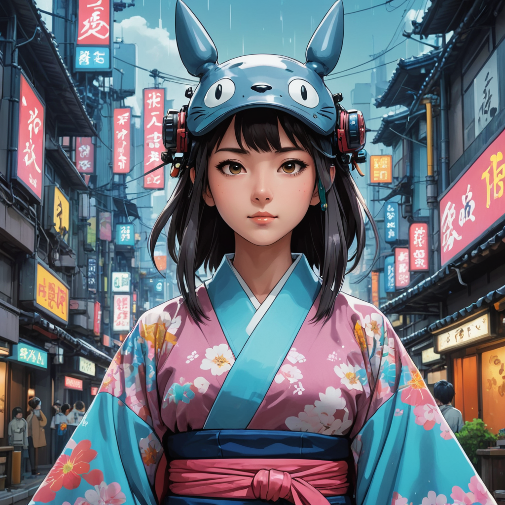 anime avatar of a girl - Gulf Picasso | بيكاسو الخليج