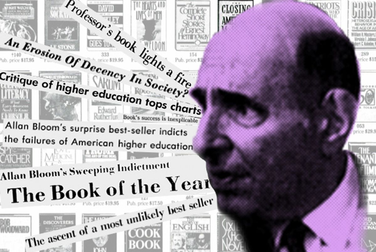 25 Years Later, Allan Bloom Is Just as Misunderstood and Necessary as ...