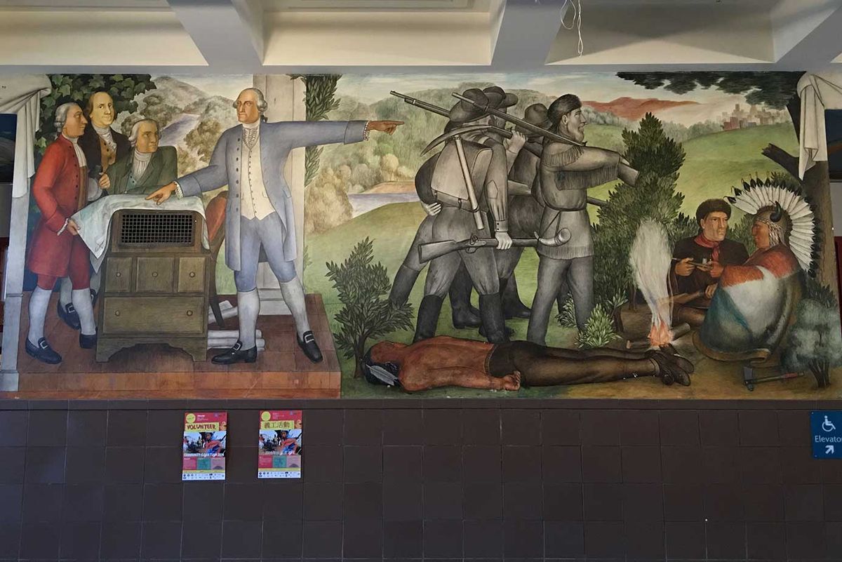 WPA Artist Victor Arnautoff's Murals Get the Woke Treatment in San ...