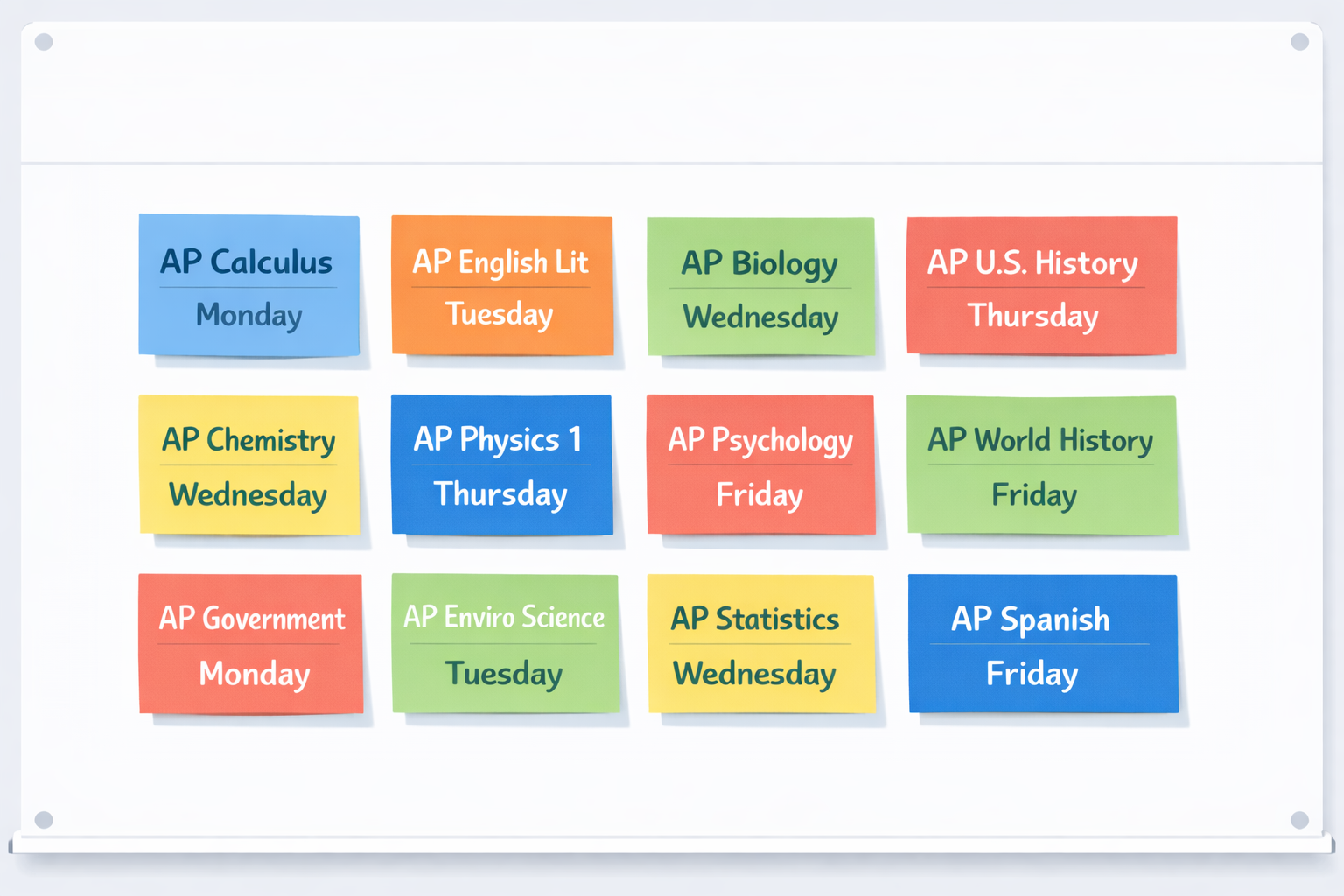 2026 AP exam schedule: Key dates to know | Achievable