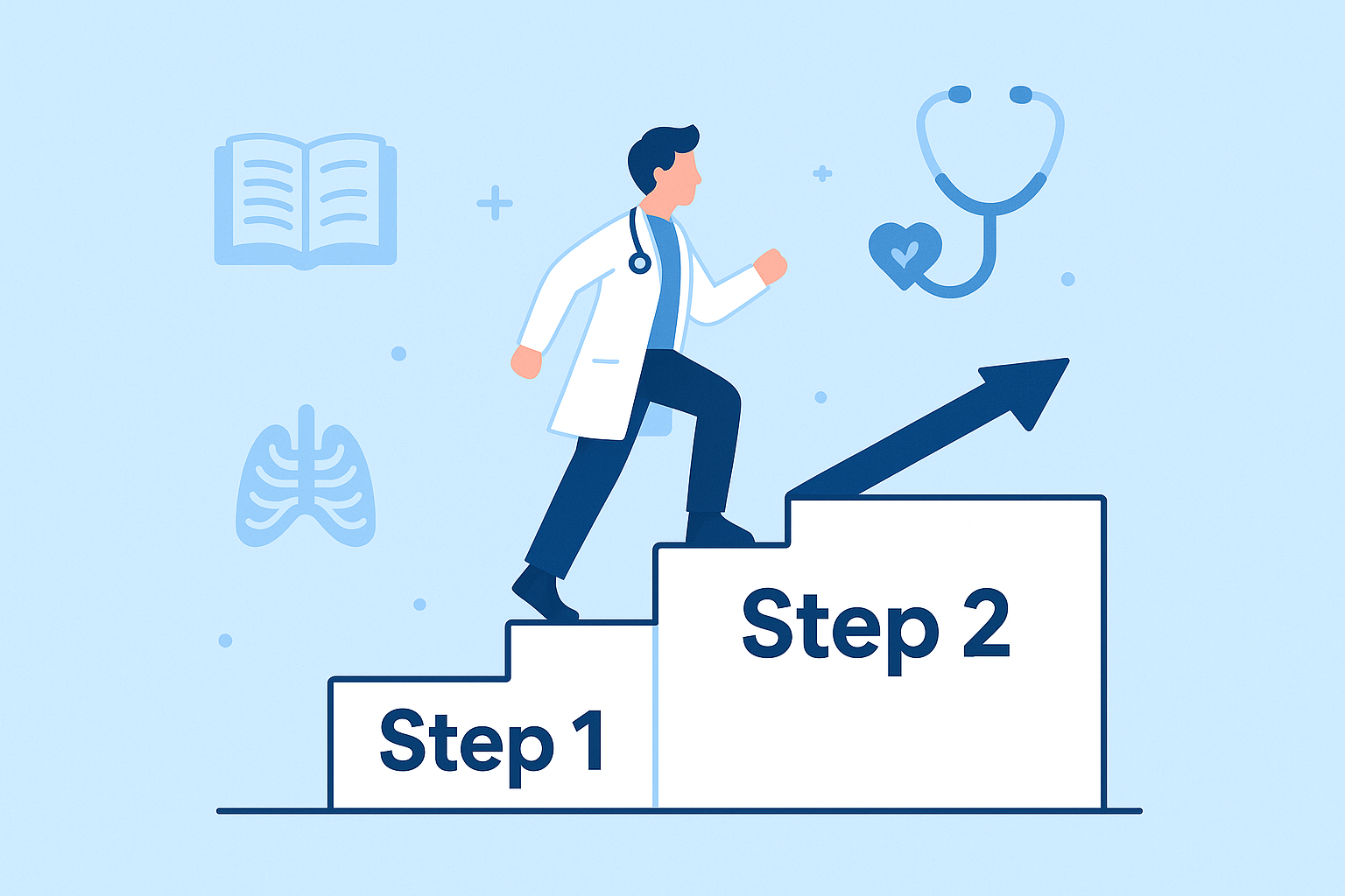 USMLE Step 1 vs 2: Everything you need to know | Achievable
