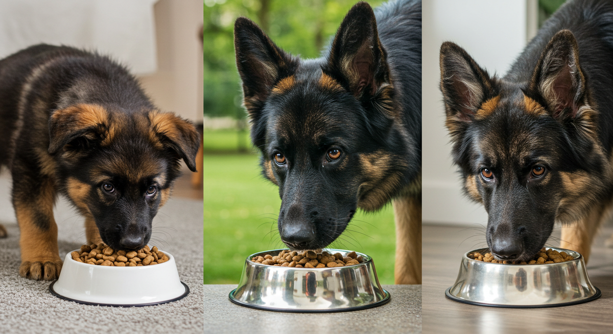 German Shepherd Feeding Chart by Age: How Much to Feed