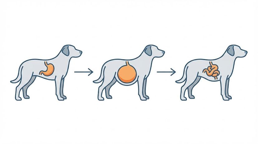 Bloat in Dogs (GDV): Signs, Timeline & Prevention (GSD Guide)