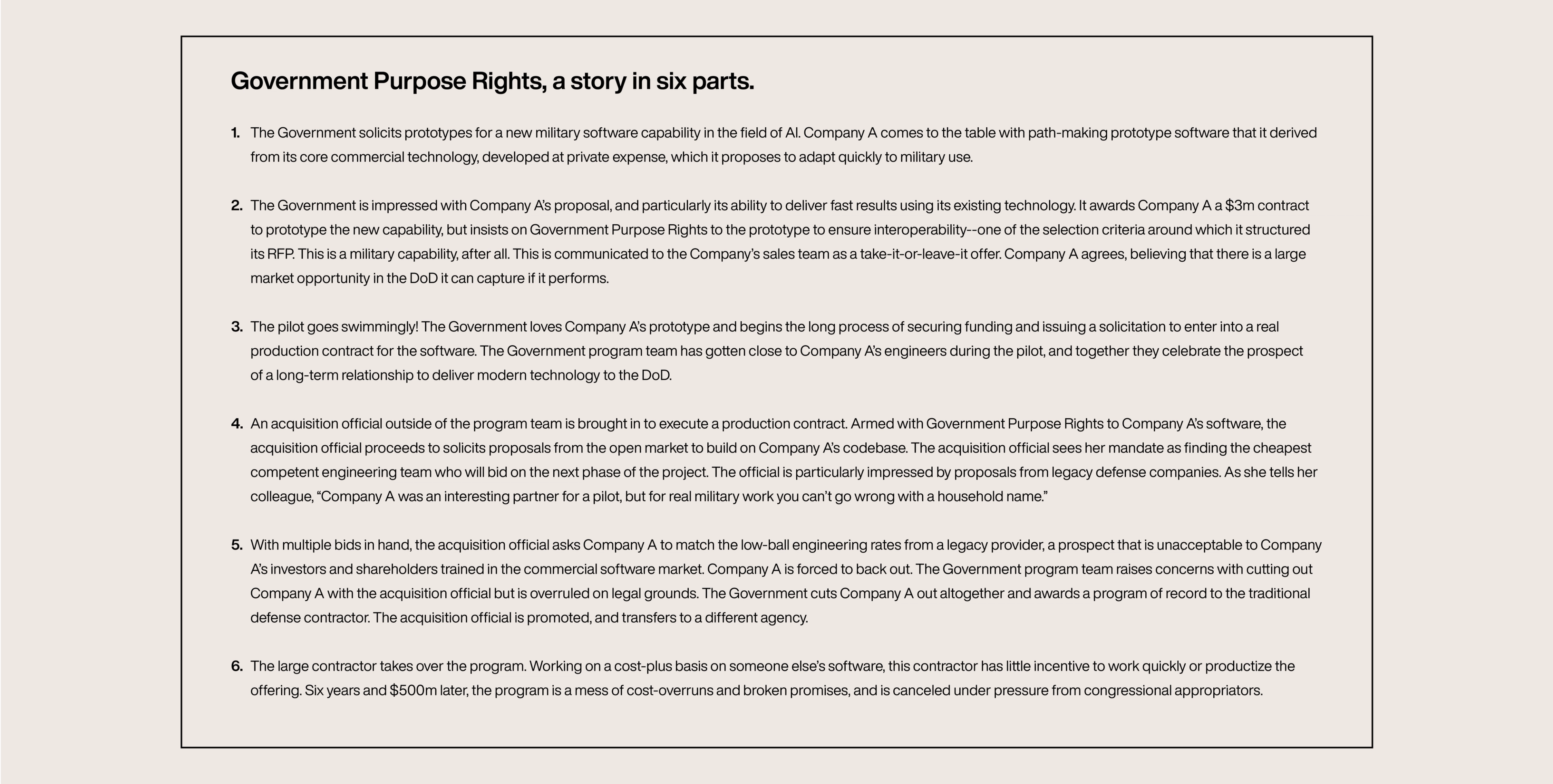 Anduril - The DoD Should Pilot a New Category of Software Data Rights