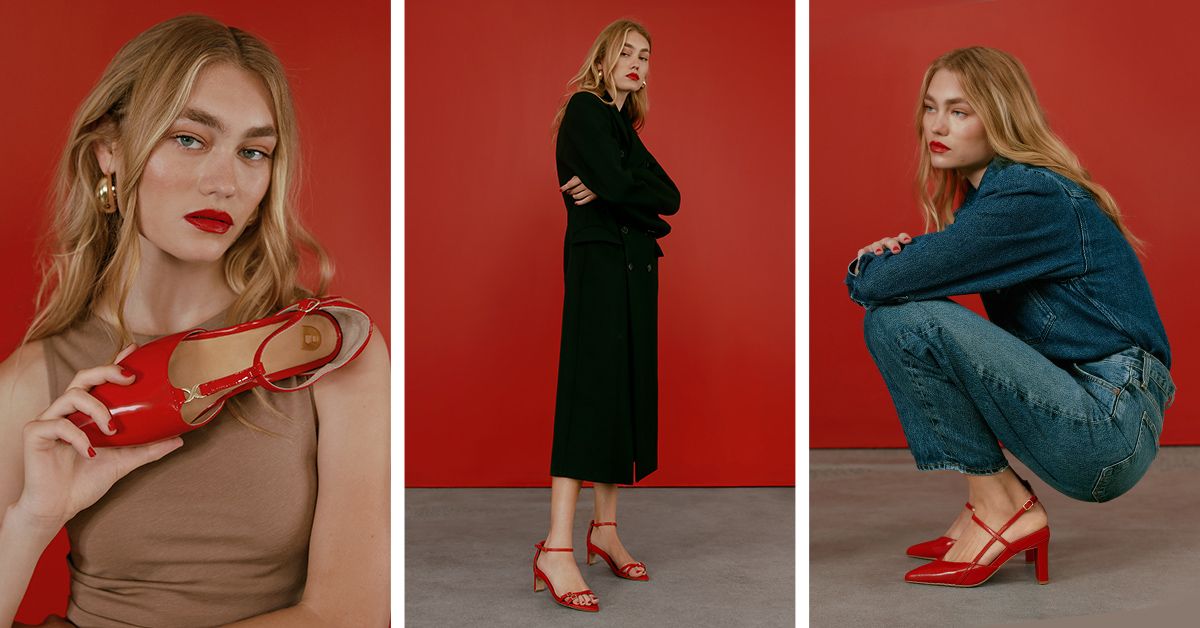 How To Wear Red Shoes This Season | Bared Footwear