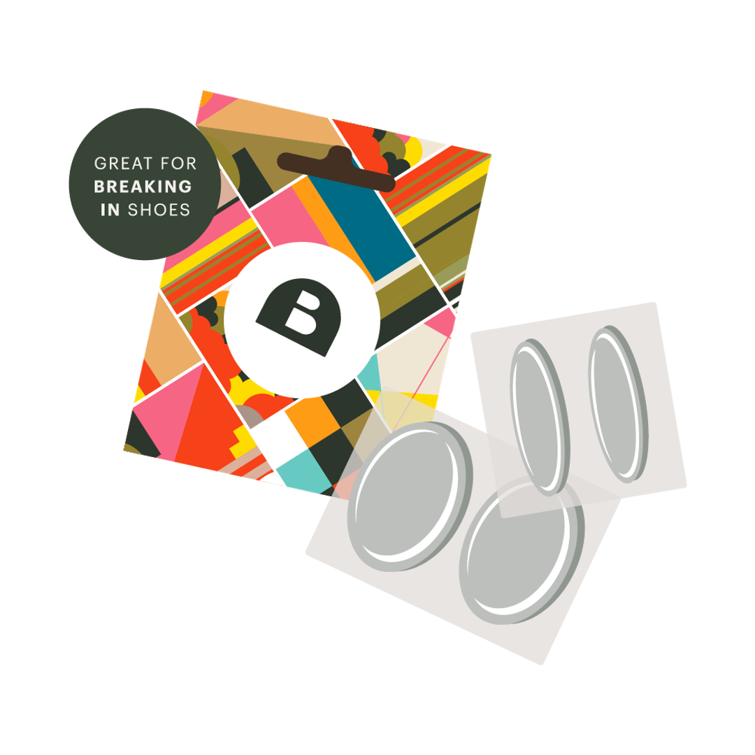 Magic Gel Inserts & Gel Spots for Crazy Comfy Shoes | Bared Footwear