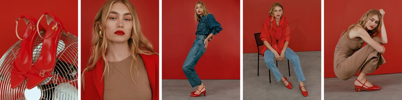 How To Wear Red Shoes This Season | Bared Footwear