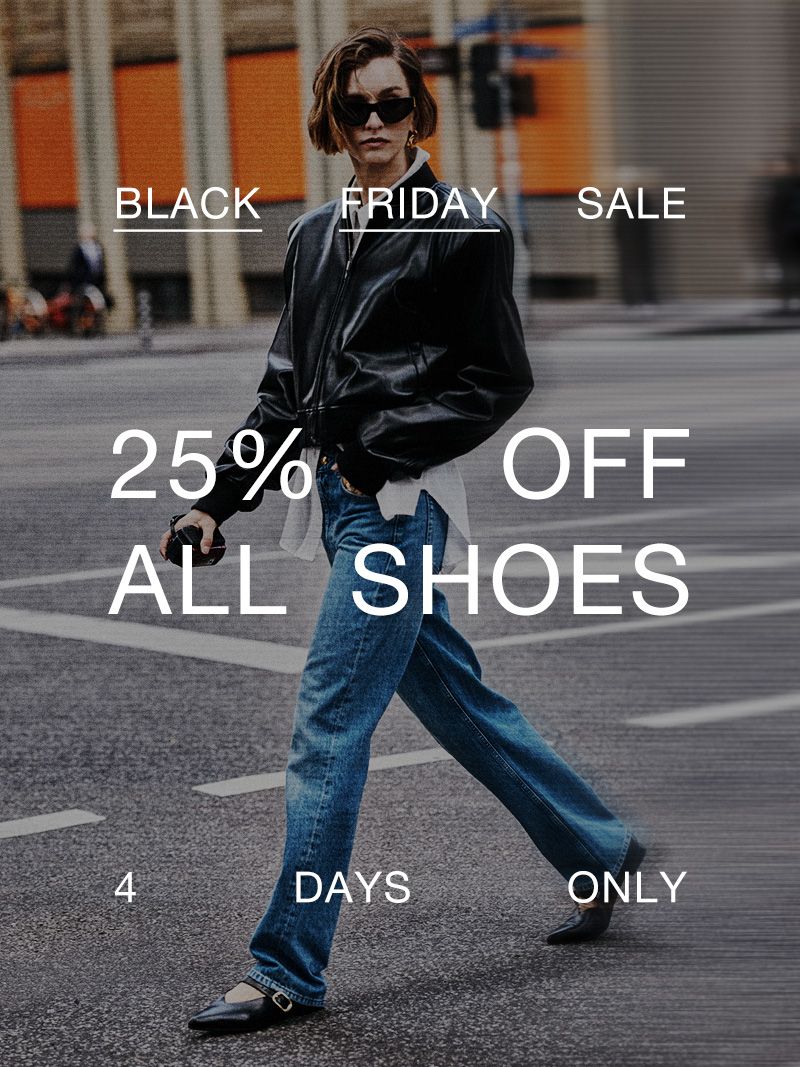 Black friday shoe sales store