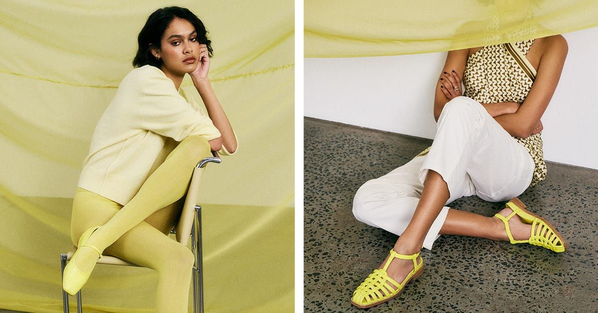 How to Style Citrus Yellow | Bared Footwear