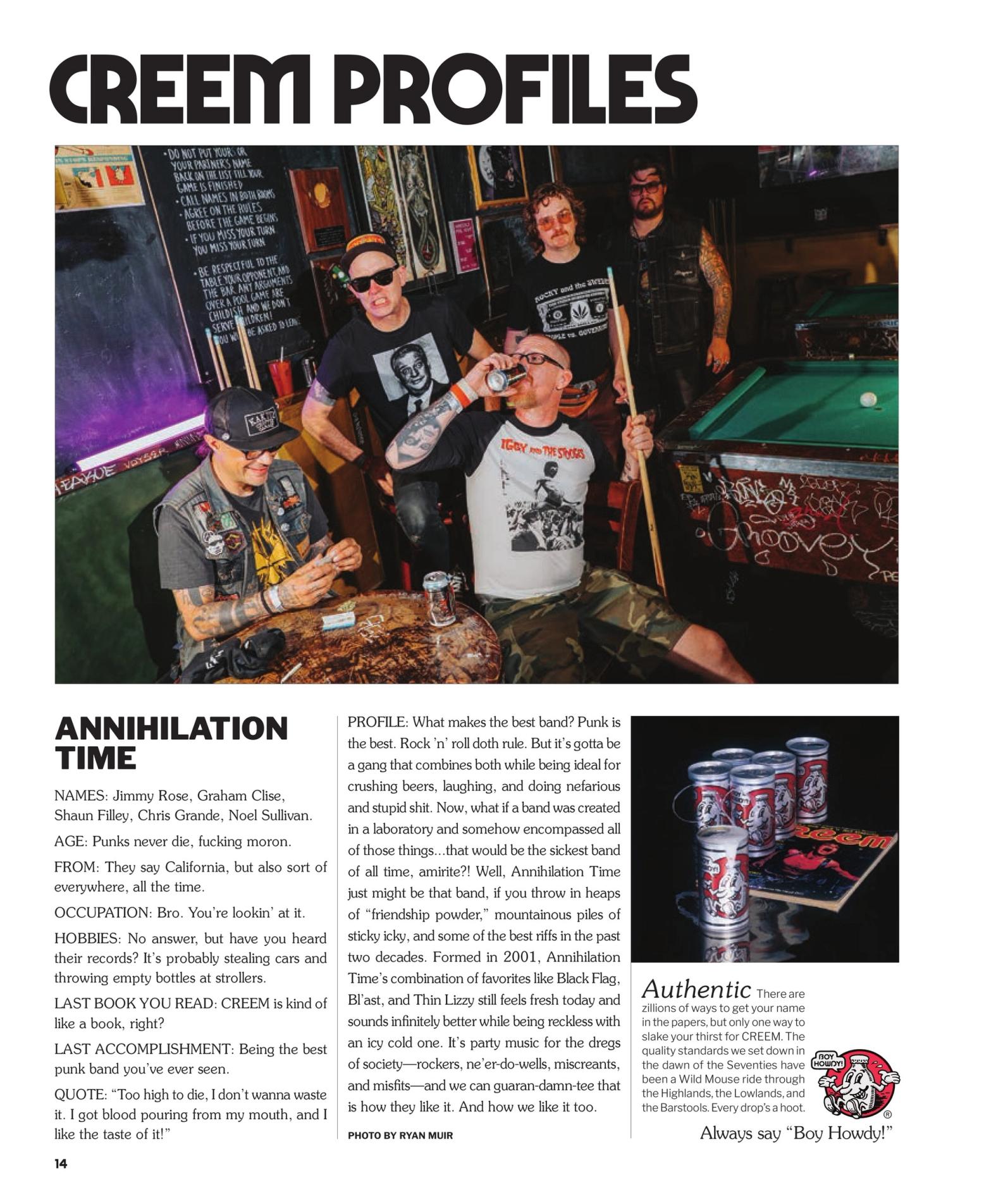 CREEM | ANNIHILATION TIME