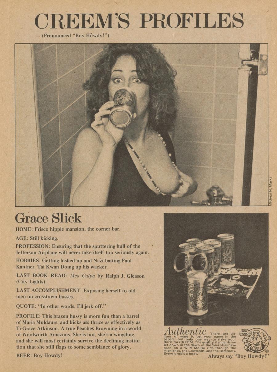 CREEM | Grace Slick
