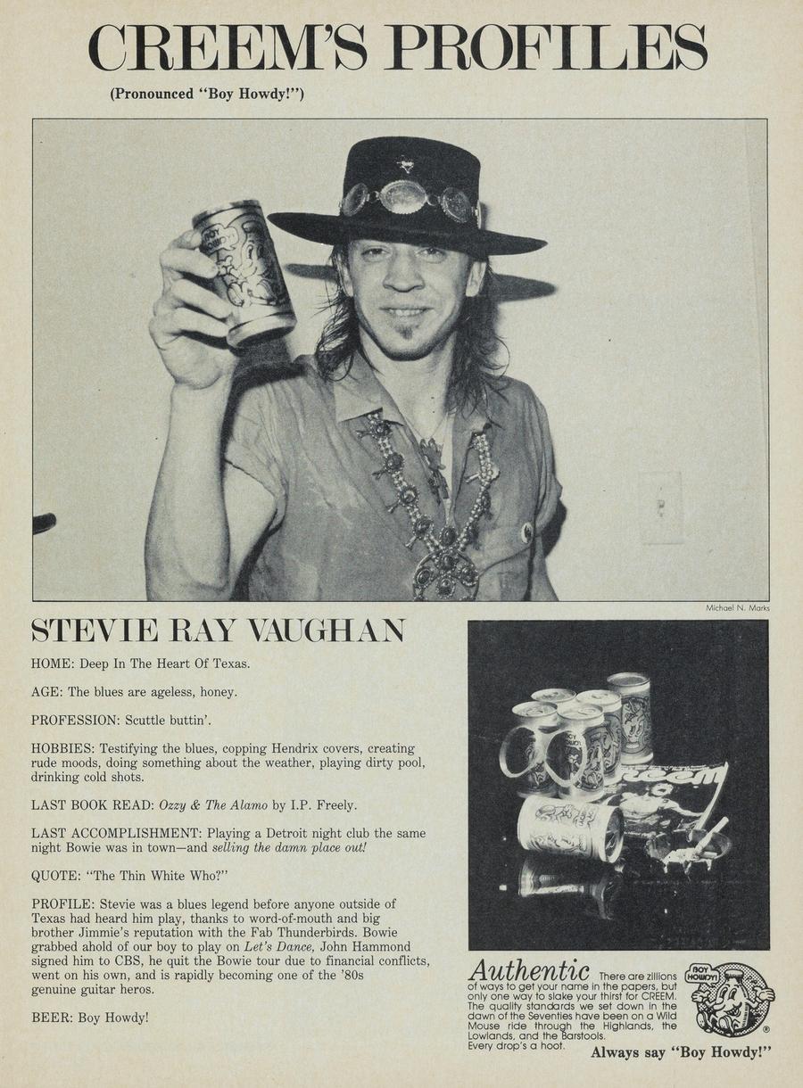 CREEM | STEVIE RAY VAUGHAN