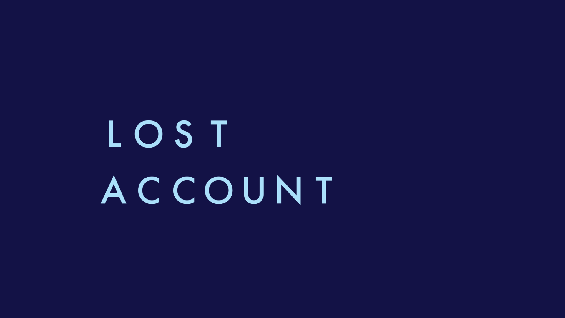 What Is a Lost Account? Answered by Fresh Security