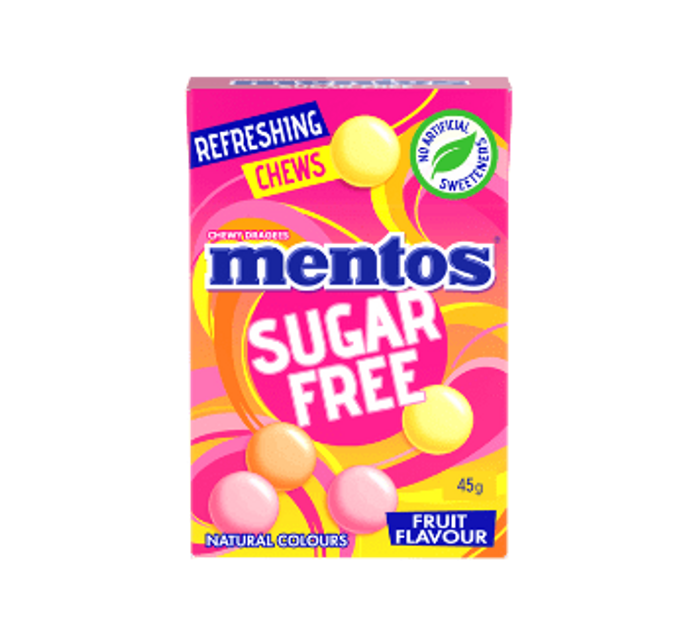 Mentos Sugar Free Fruit | Mentos New Zealand