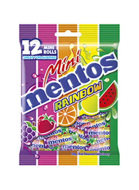 Mini Mentos Rainbow Bag | Mentos New Zealand