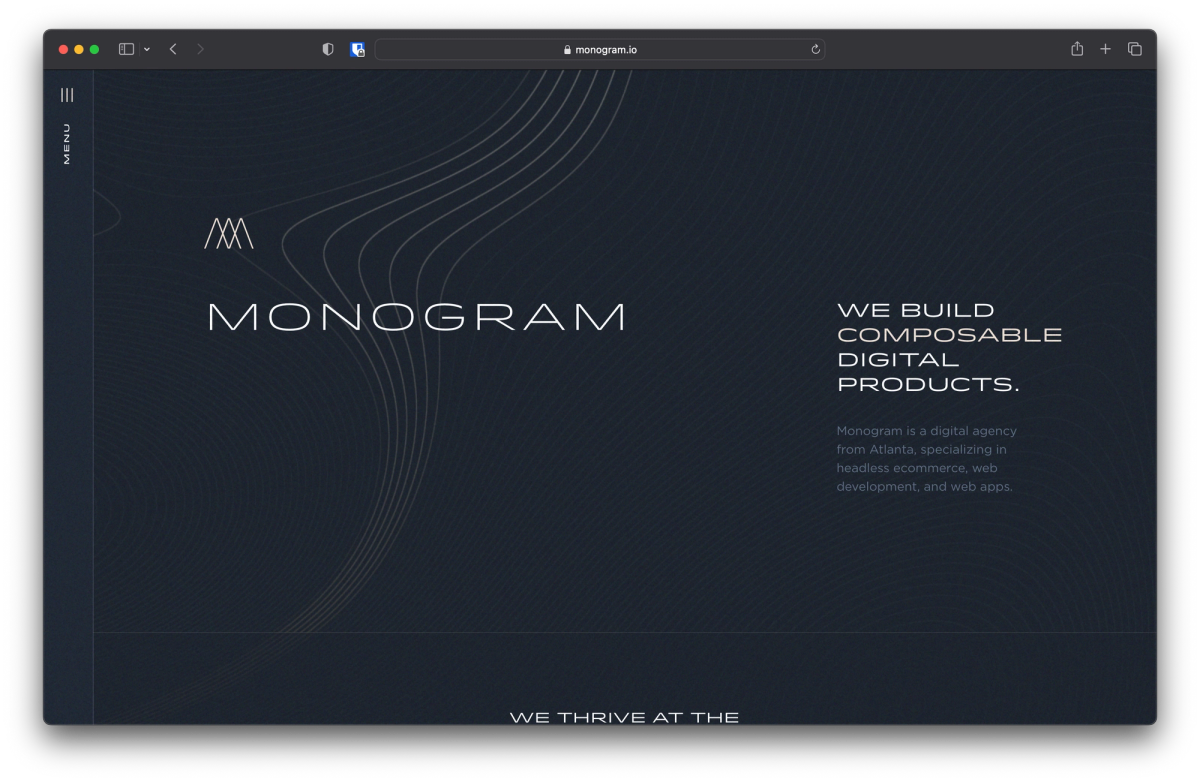 Monogram & Svelte | Monogram