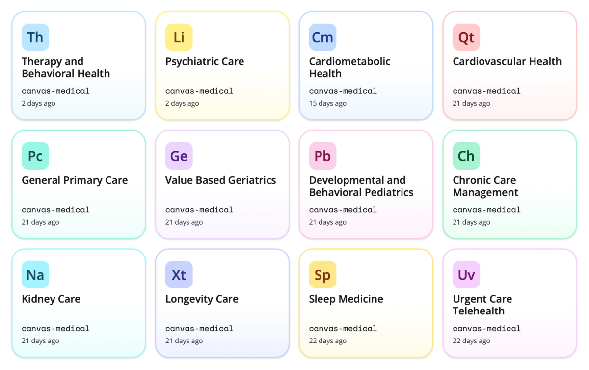 Canvas Medical | Monogram