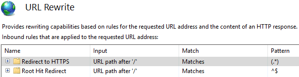 How To Configure A Redirect Using The Iis Url Rewrite Module Squaredup Community Support