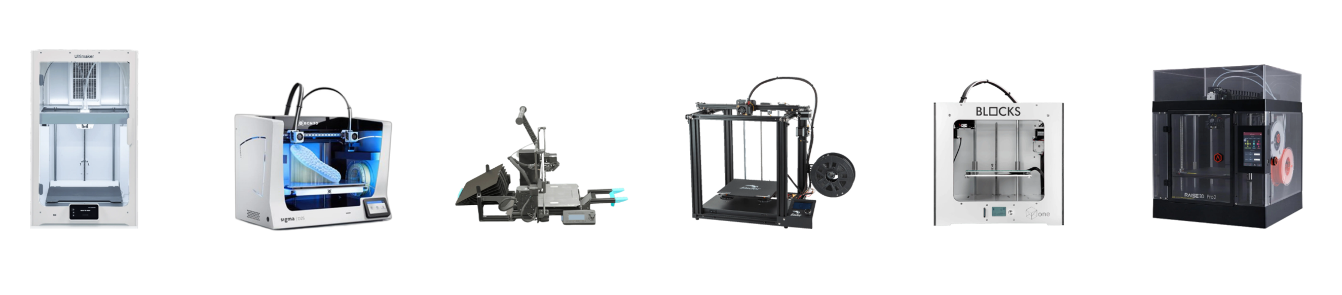 PRINT&GO | Supported 3D printers